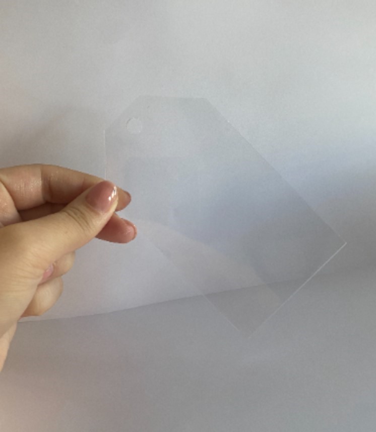 Plain Acrylic Gift Tag