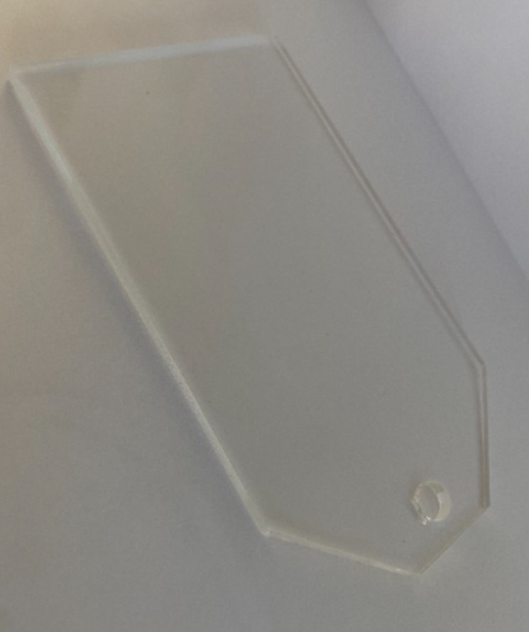 Plain Acrylic Gift Tag